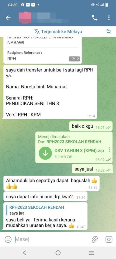 RPH SARANAN KPM (RINGKAS) - RPH Sekolah Rendah 2026